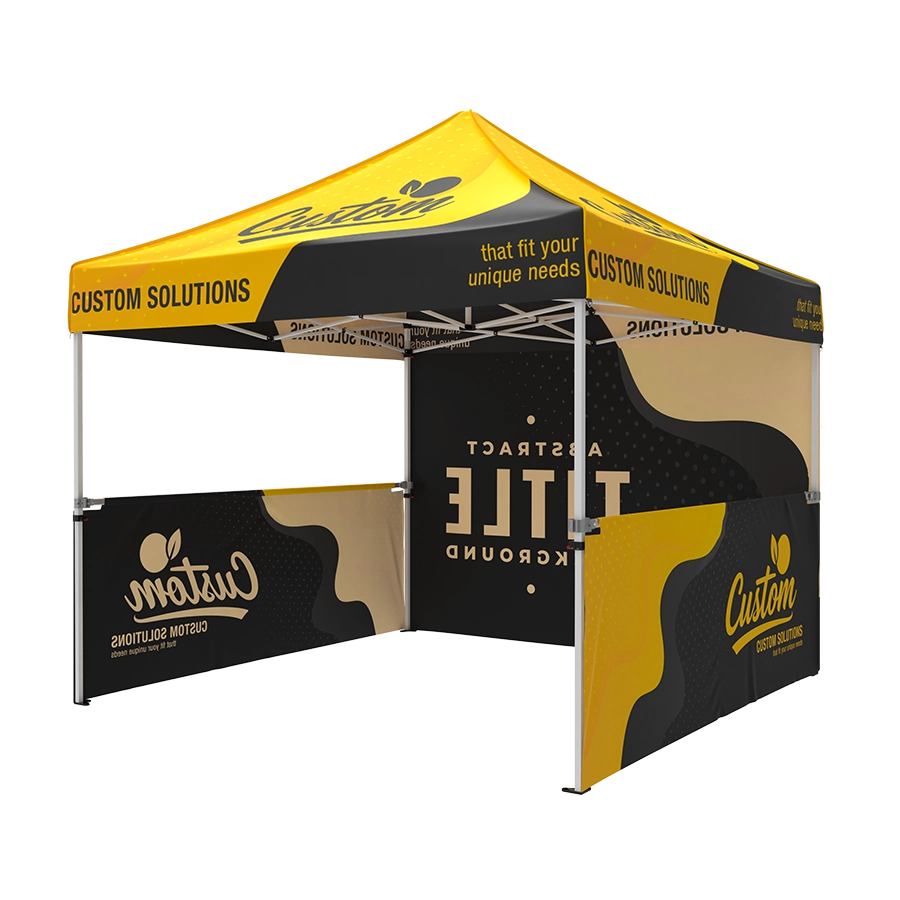 Custom Canopy Tent with Sidewalls | Full Package Pop Up Tent
